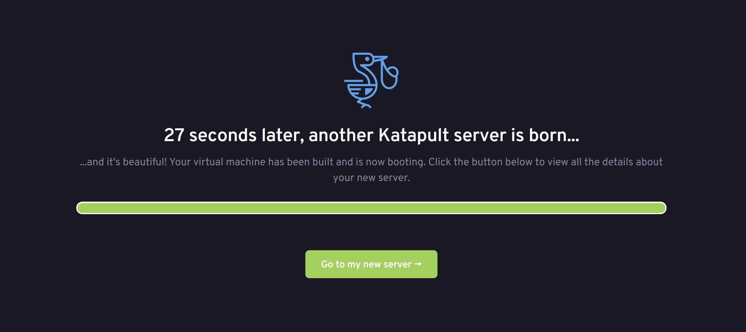 Provision A Katapult Server Using Our Custom Server Option Gridpane